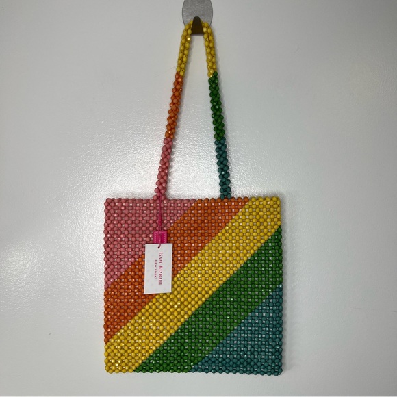 Isaac Mizrahi | Bags | Issac Mizrahi Beaded Shoulder Bag | Poshmark